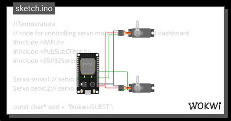 Servo Mqtt Copy Wokwi Esp32 Stm32 Arduino Simulator