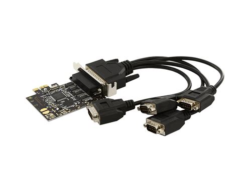StarTech Com PEX4S553B 4 Port RS232 PCI Express Serial Card W Breakout Cable Newegg Com