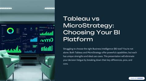 Ppt Tableau Vs Microstrategy Choosing Your Bi Platform Powerpoint