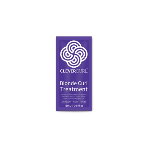 Clever Curl Blonde Treatment 15ml Sachet · Natural Eclipse