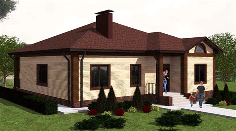 Дизайн фасада одноэтажного дома снаружи 75 фото фото картинки и рисунки скачать бесплатно