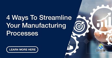 Syscom Plc On Linkedin Streamline Your Manufacturing Operations