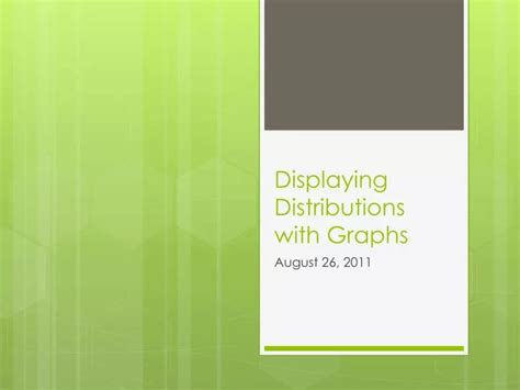 Ppt Displaying Distributions With Graphs Powerpoint Presentation Free Download Id2177744