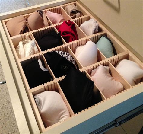 Orderly Drawer DeAnn Design Extra Tall Deep Lingerie Organizer Insert With Movable Dividers