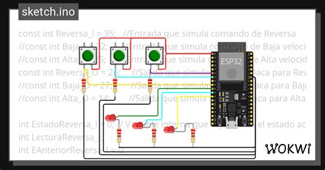 prueba circuito potencia wokwi esp32 stm32 arduino simulator
