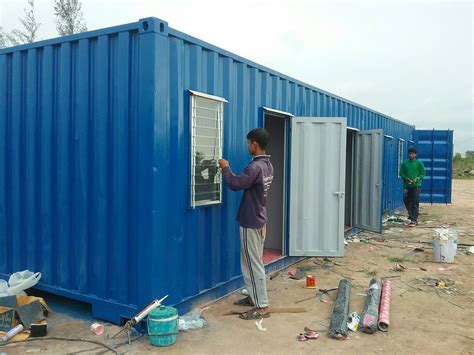 หลุดมัดจำ ตู้คอนเทนเนอร์ 40 ฟุต บ้านพักกั้น 4 ห้อง พร้อมรับ ราคา ใบละ 125000 บาท ครับ ทำสีนอก