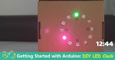 Getting Started With Arduino Diy Led Clock