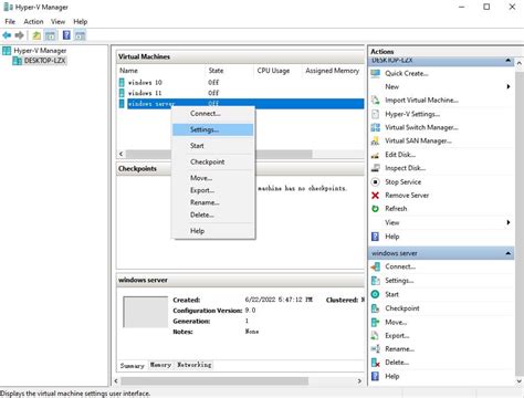 How To Create Virtual Machine And Install Os On Hyper V Vinchin Backup