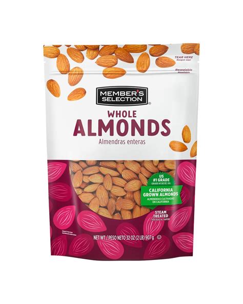 Members Selection Almendras Enteras 907 G Cropa Fresh