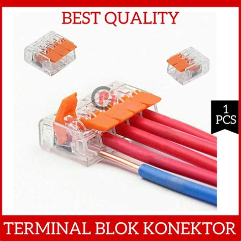 Jual Terminal Block Blok Konektor Paralel Sambung Jepit Pin A V Pin Kota Medan