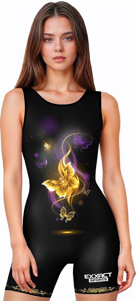 Womens Maroon Wrestling Singlets High Cut Female Singlets Exxact Sports