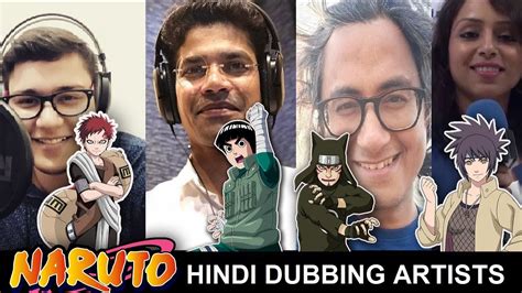 Naruto New Characters Hindi Dubbing Artist Sony Yay Version Youtube
