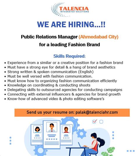 Palak Cholera On Linkedin Hiringalert Fashionbrand Clothingandapparels Ahmedabad Position