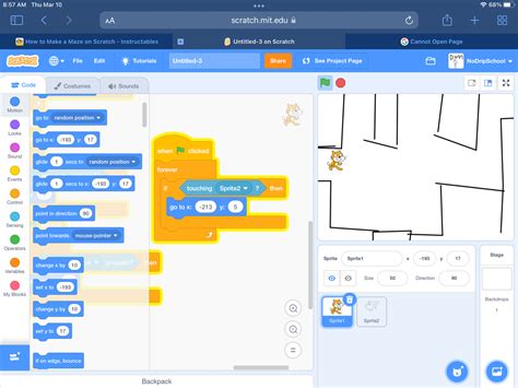 How To Make A Maze On Scratch 7 Steps Instructables