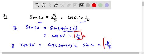 Solved Use The Given Function Value S And Trigonometric Identities Including The Cofunction