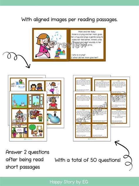 Aba Verbal Behavior Advanced Intraverbal Assessment Level 3 Reading Comprehension Printable