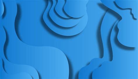 Premium Vector Blue Dimension Vector Background