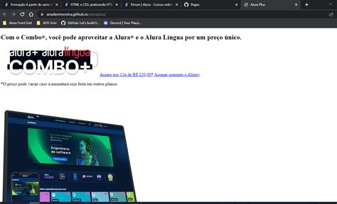 [bug] github pages não funcionou corretamente html e css praticando html css solucionado