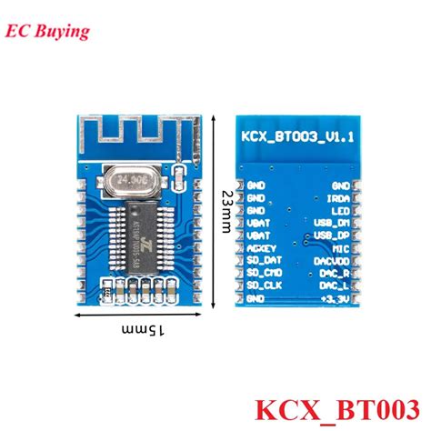 BLE 5.0 Stereo Audio Receiver Module Audio Formats MP3 WMA WAV FLAC ...