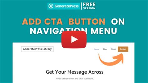 How To Add Call To Action Cta Button In The Wordpress Menu Wpframer