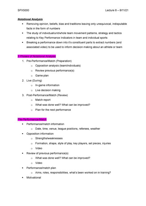 lecture 8 notational analysis spx5000 lecture 8 8 11 notational
