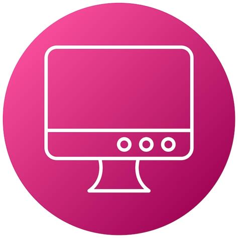 Premium Vector Computer Icon Style