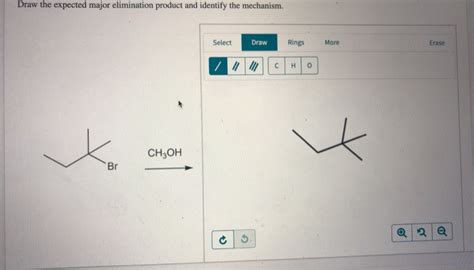 Solved Draw The Expected Major Elimination Product And