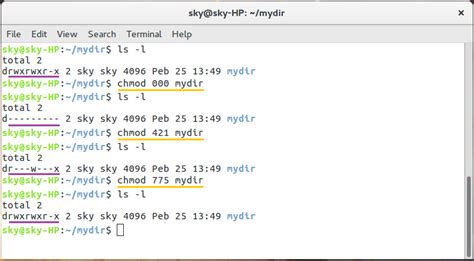Mengubah Hak Akses Permission File Dan Folder Pada Sistem Operasi Berbasis Linux Langit Tutorial