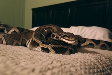 Woman Thought She Could Sleep Safely With Her Pet Python Every Night