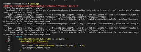 Bug Error Type In Appinsightserrorboundary After Upgrading To React 18 · Issue 6 · Microsoft