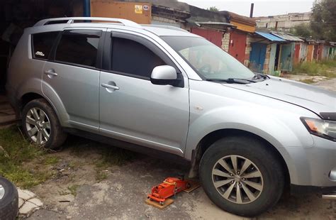 Подготовка к поездке — Mitsubishi Outlander XL, 2,4 л, 2008 года | шины ...