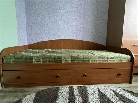 Кровать с двумя ящиками б у — цена 5600 грн в каталоге Кровати Купить товары для дома и быта по