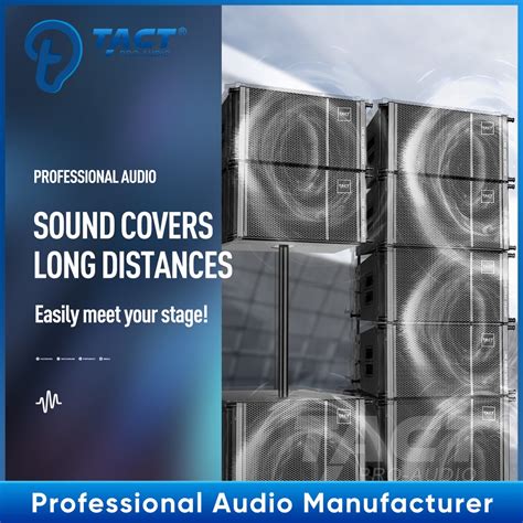 Tq10 P Tact Single Way Line Array Professional Sound Speaker With Loudspeaker China