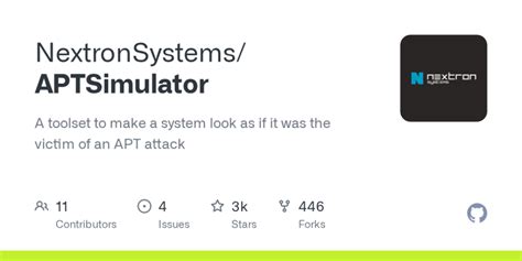 Github Nextronsystemsaptsimulator A Toolset To Make A System Look As If It Was The Victim Of