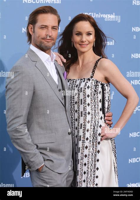 Sarah Wayne Callies And Josh Holloway At The Nbcuniversal 2016 Upfront
