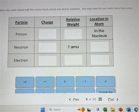 Solved Fill In The Table Below With The Correct Facts About Chegg Com