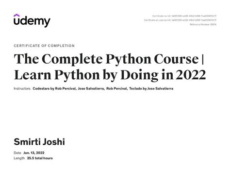 Smirti Joshi On Linkedin Udemycourses Pythonprogramming Udemy