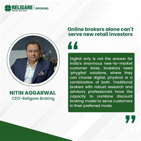 our ceo mr nitin aggarwal in a candid religare broking