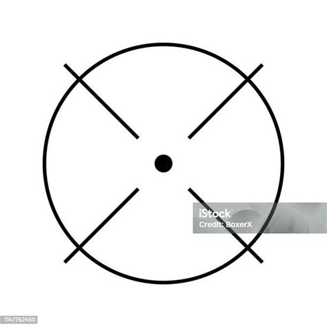 스나이퍼 소총은 흰색 절연을 목표로 합니다 십자선 대상 대상 아이콘을 선택 합니다 촬영 초점 커서를 조 준 하십시오 과녁 마크 타게 팅 게임 조 준 시력 점 포인터 벡터