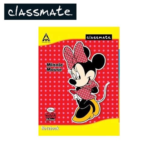 Classmate Soft Bounded Unruled Note Book 92pg 240x180mm Ant Mascot