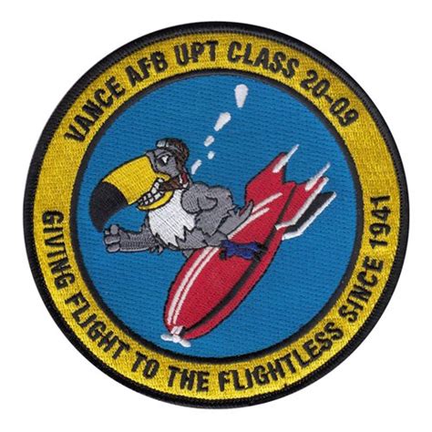Vance Afb Supt Class 20 09 Patch Vance Air Force Base Specialized Undergraduate Pilot Training