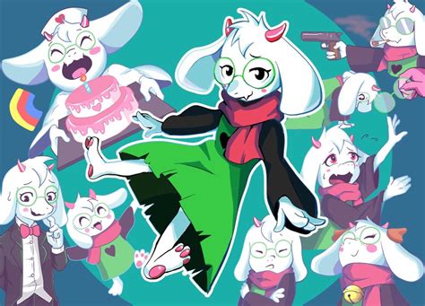 Автор Ralsei Ralsei Ralsei Deltarune Deltarune персонажи