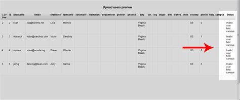 importing or uploading users in moodle inmotion hosting