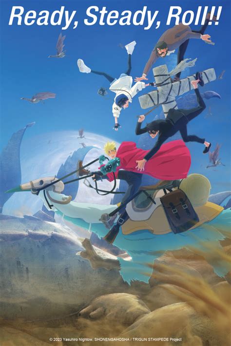 Crunchyroll Saddles Up TRIGUN STAMPEDE World Premier For Anime NYC