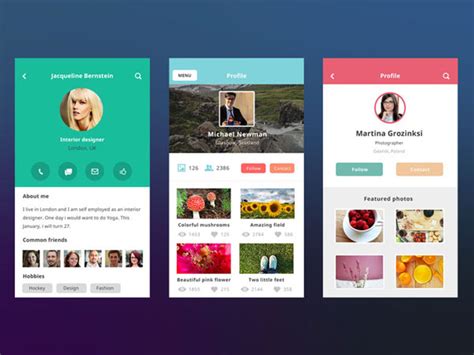 15 Stunning Mobile User Interface Designs