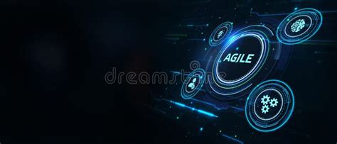 Business Technology Internet And Network Concept Agile Software Development Stock Image