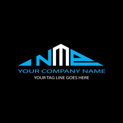 Nmp Letter Logo Creative Design With Vector Graphic 8144375 Vector Art At Vecteezy