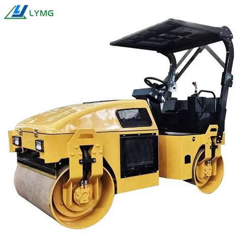 Double Drum 3 Tons Vibratory Compactor Mini Road Roller Travel Roller China Machine And