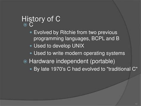In To C Programming Powerpoint Slides Learnpick India