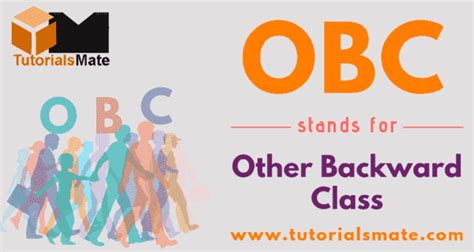 OBC Full Form What Is The Full Form Of OBC TutorialsMate